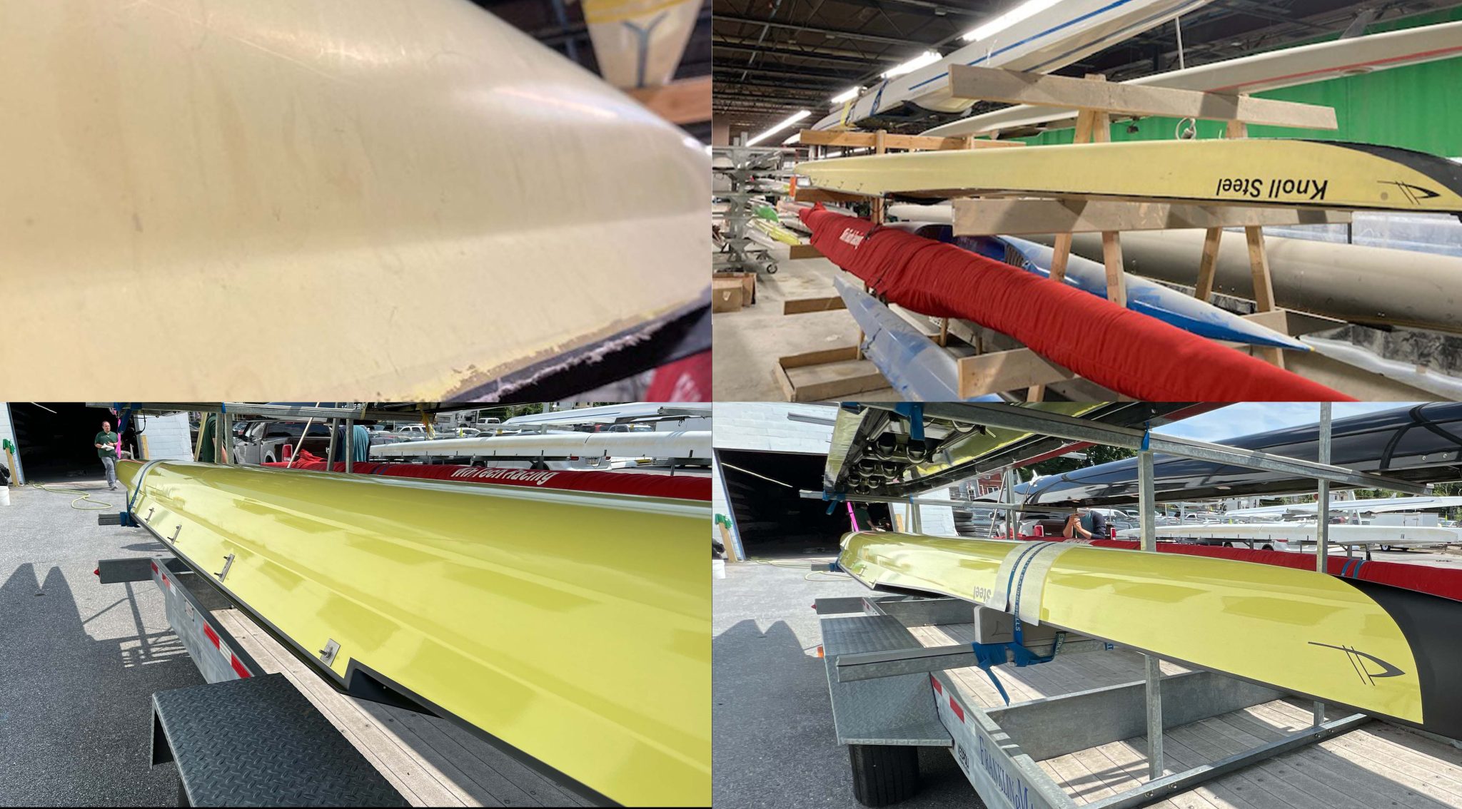 Shell Refurbishment - Finish Line Shell Repair